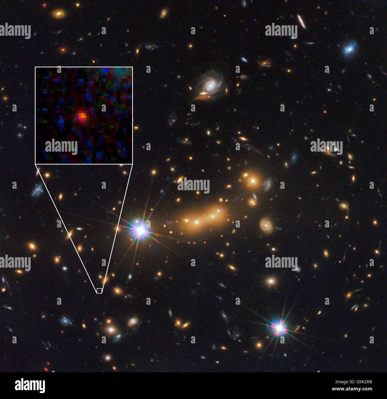 Most distant object ever observed Stock Photo - Alamy