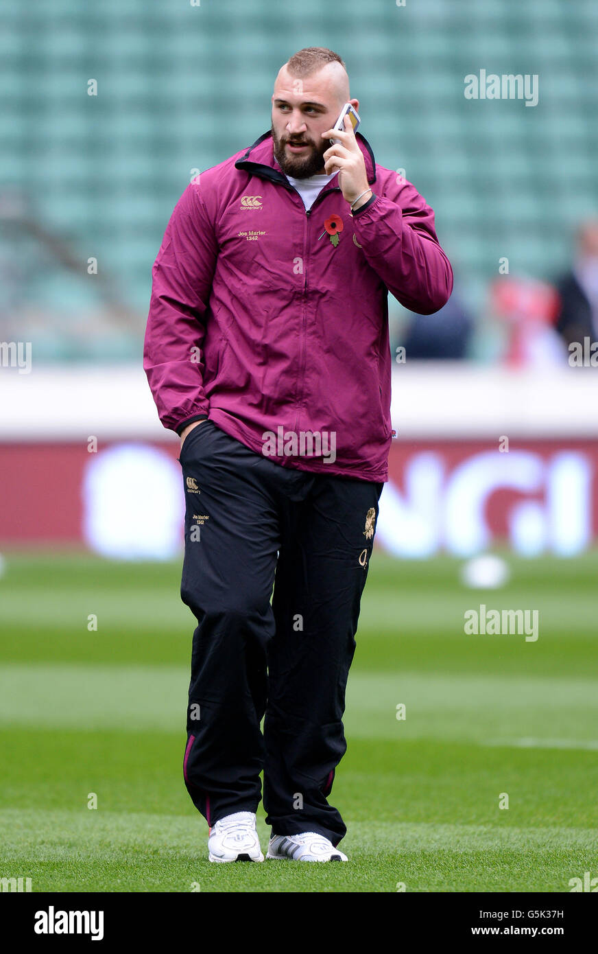 Rugby Union - QBE International - England v Fiji - Twickenham. Joe ...