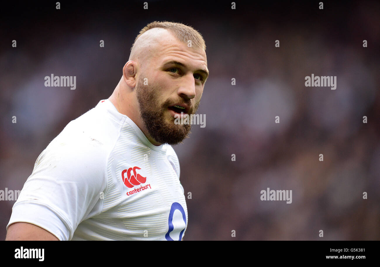 Rugby Union - QBE International - England v Fiji - Twickenham. Joe ...