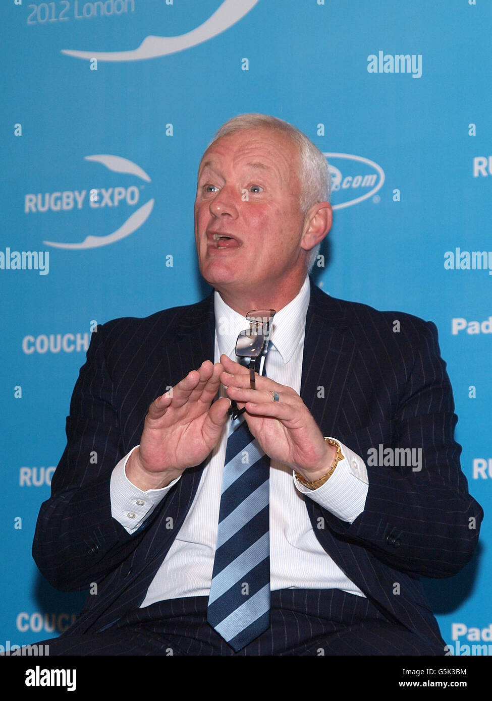 Barry hearn at the rugby expo 2012 in twickenham hi-res stock ...