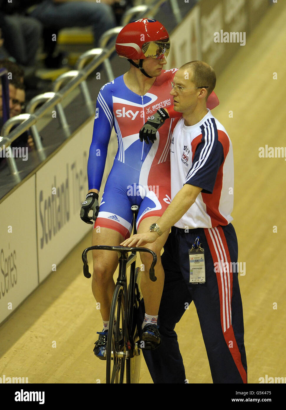 Cycling - UCI Track Cycling World Cup - Day Two - Emirates Arena Stock ...