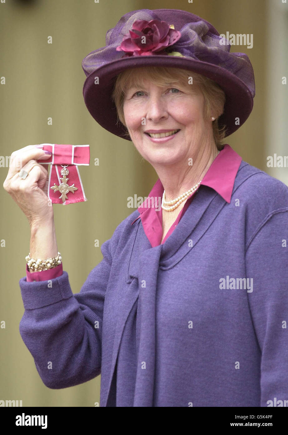 Former tennis player Christine Janes (formerly Trueman) poses with her ...