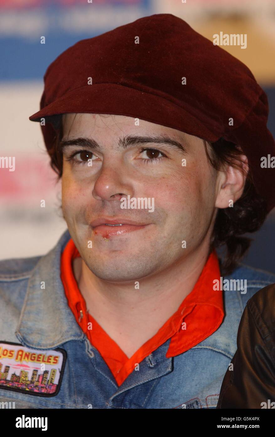 Tim Burgess, the lead singer from The Charlatans, during a photocall at ...