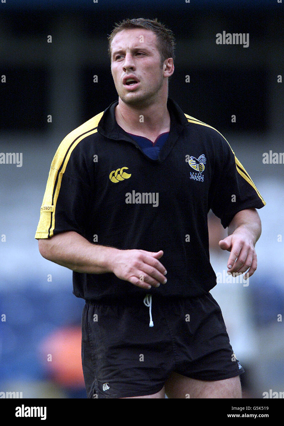 Wasps - Mark Denney during the Zurich Premiership match between Wasps V ...