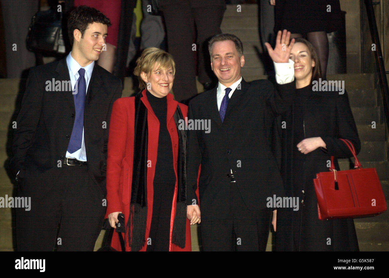 L wife bridget c and daughter hannah hi-res stock photography and ...
