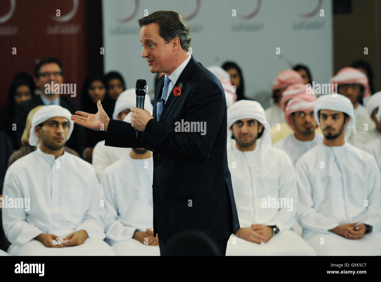 Cameron visit to the Gulf States Stock Photo - Alamy