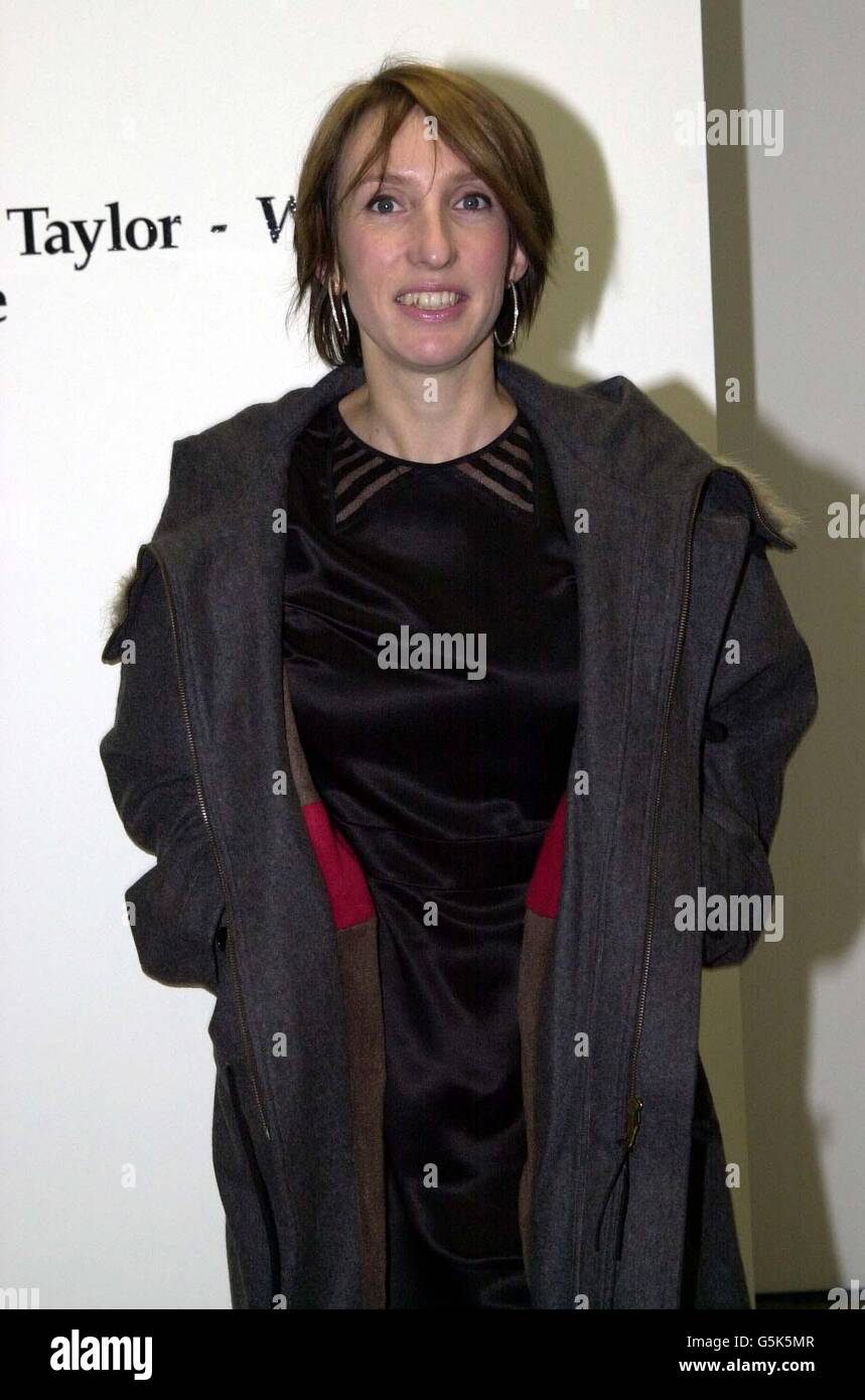 Artist Sam Taylor-Wood arrives for a private view her new work at the ...