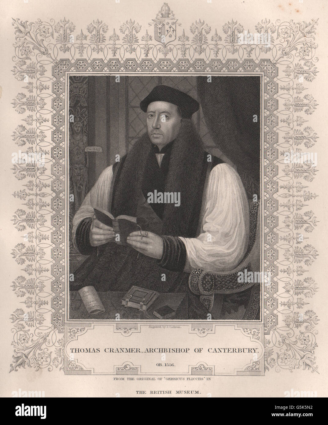 Thomas cranmer hi-res stock photography and images - Alamy