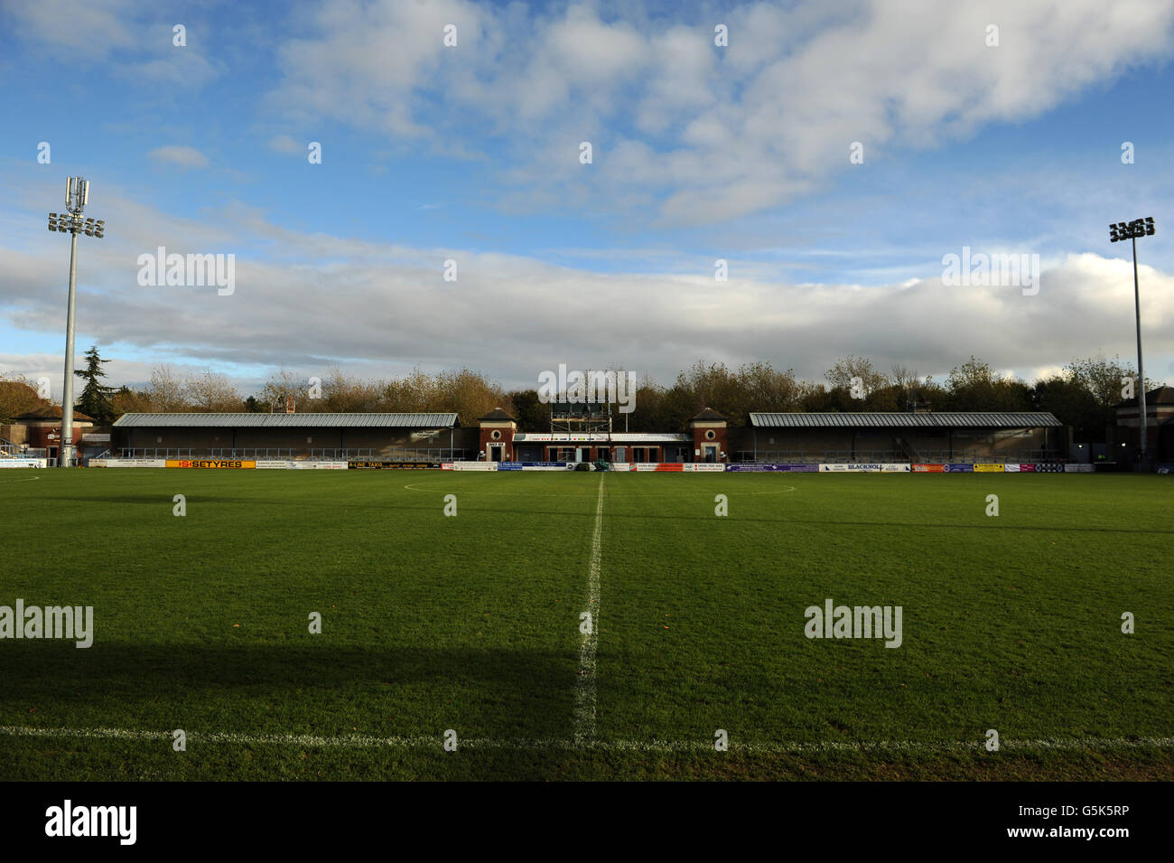 Dorchester town football stadium avenue hi-res stock photography and ...