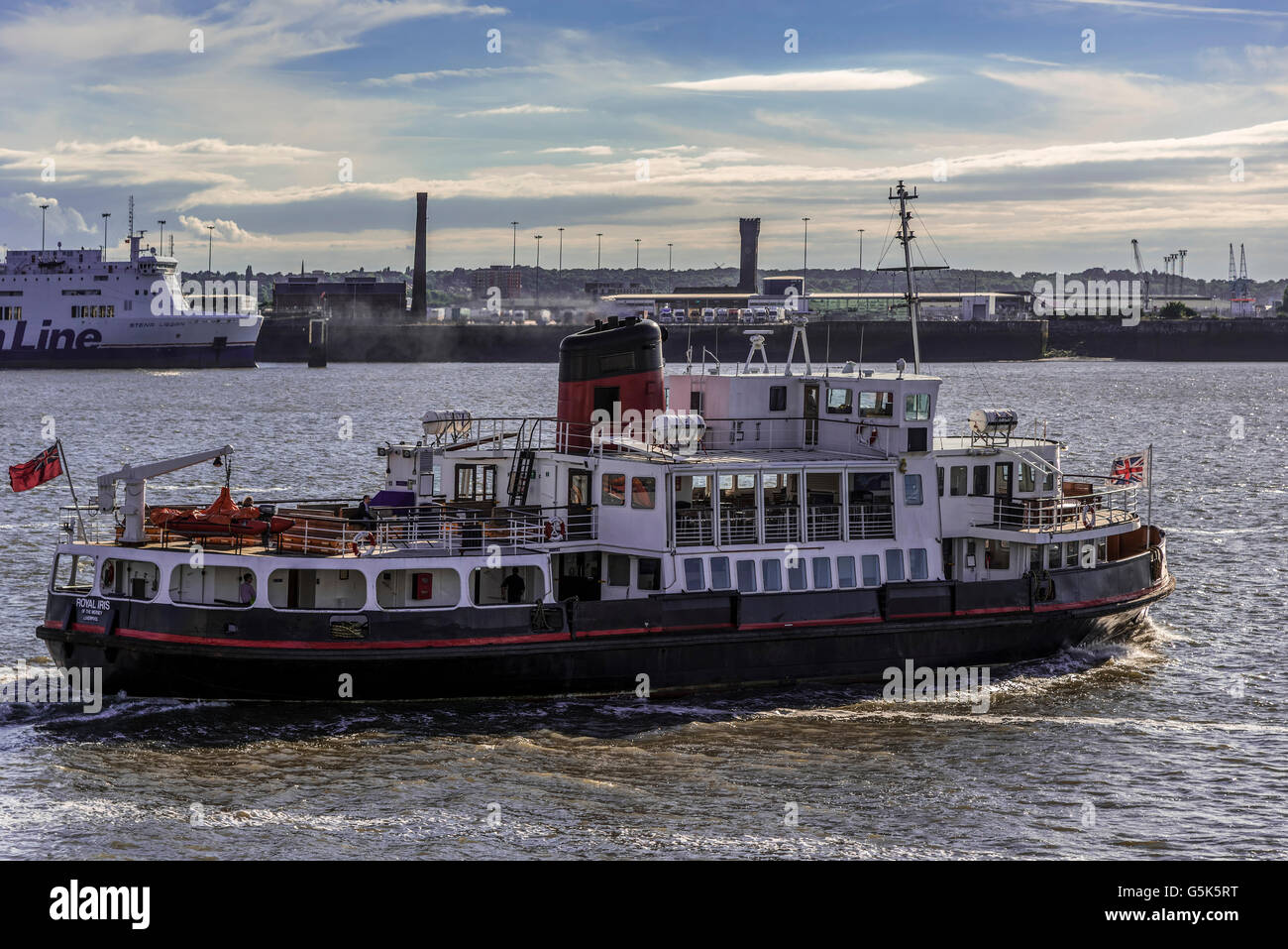 Evening ferry crossing hi-res stock photography and images - Alamy
