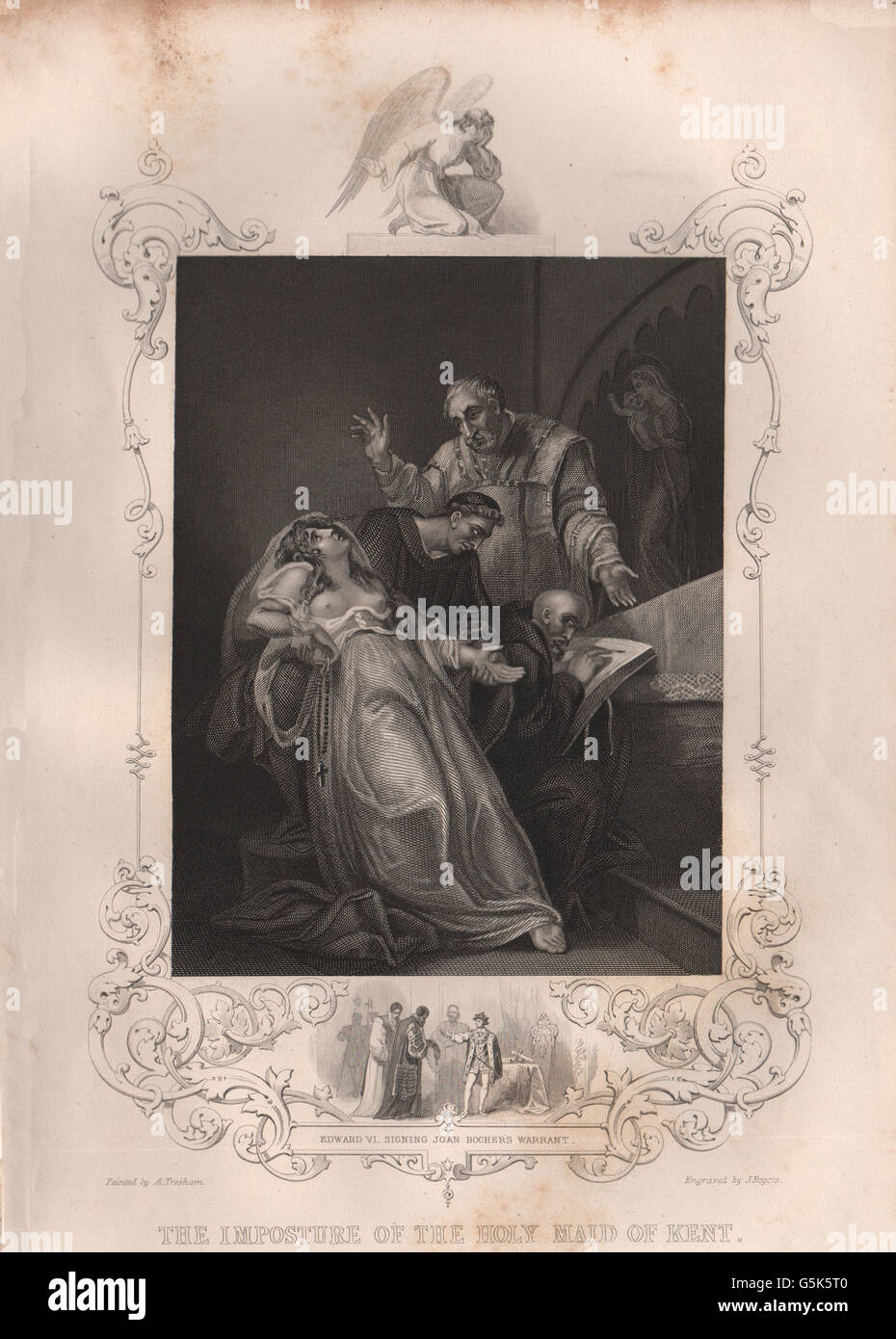 Elizabeth barton the holy maid of kent hi-res stock photography and ...