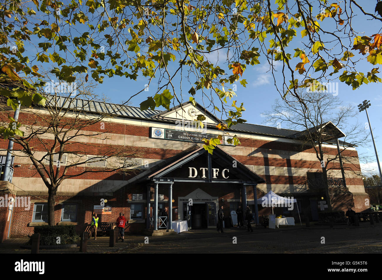 Dorchester town football stadium avenue hi-res stock photography and ...