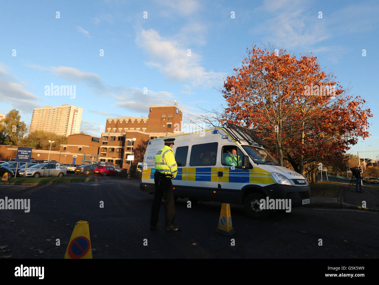 Police officer death Stock Photo - Alamy