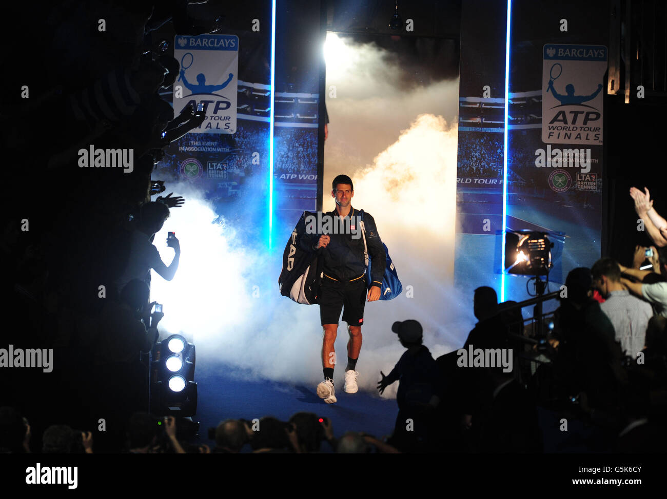 Tennis - Barclays ATP World Tour Finals - Day One - O2 Arena Stock ...