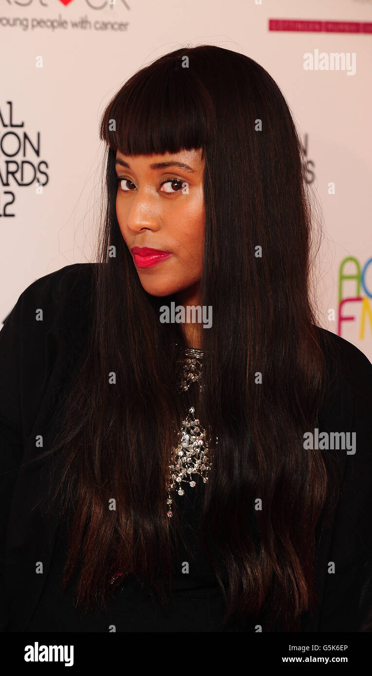 VV Brown arriving at the WGSN Global Fashion Awards at the Savoy Hotel ...