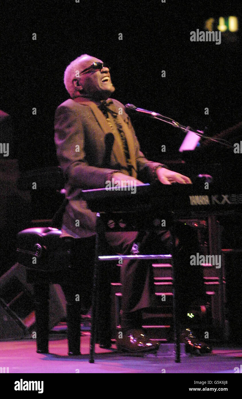 Ray Charles In Concert. Ray Charles performs a one off gig with the Ray ...