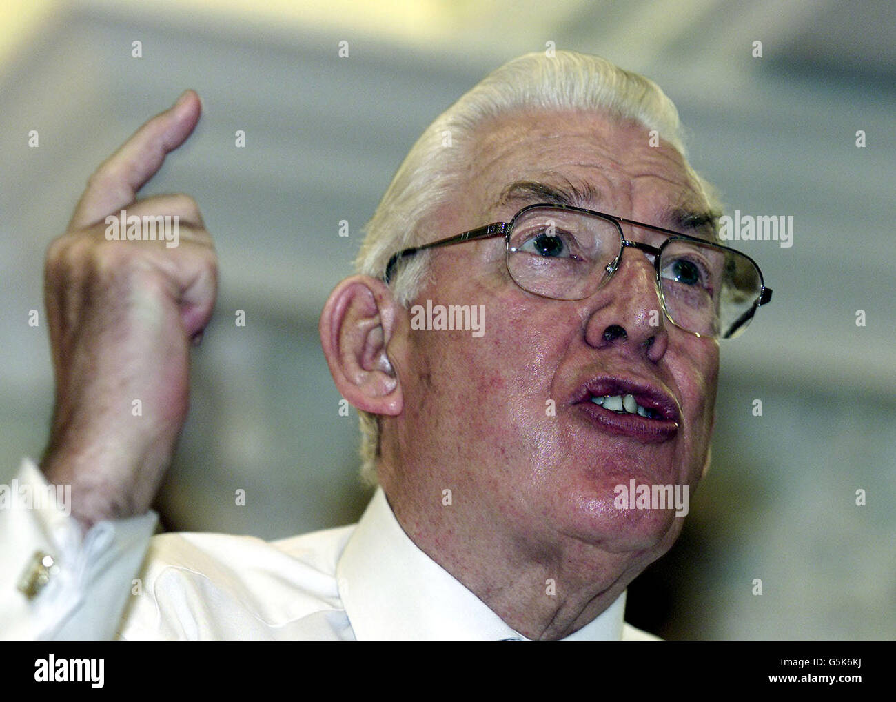 Rev Ian Paisley Stock Photo - Alamy