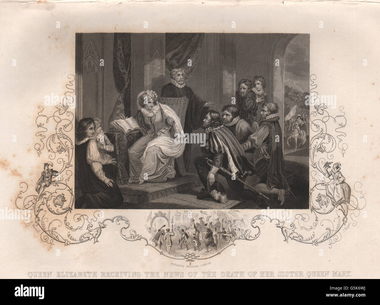 Mary queen of england death hi-res stock photography and images - Alamy