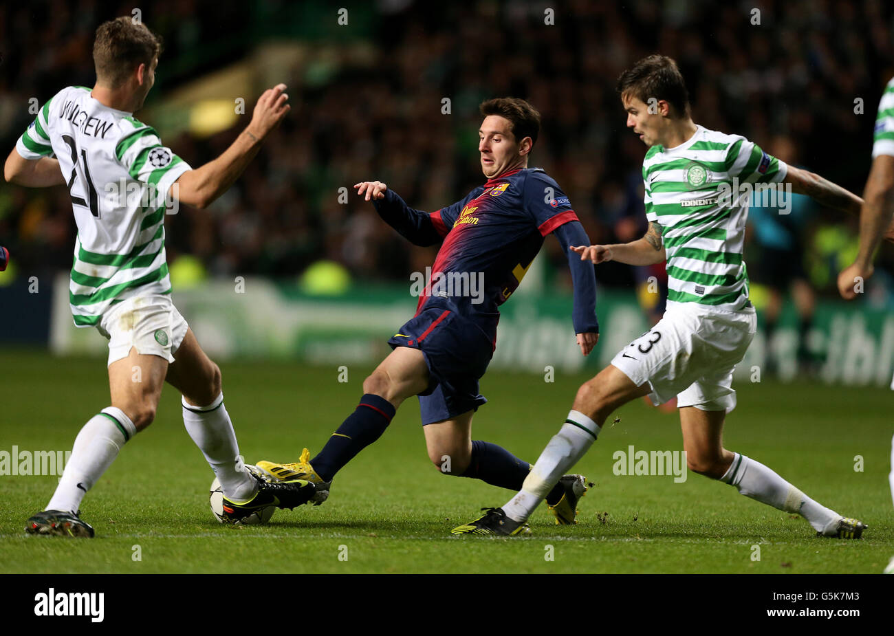 Celtic park lionel messi hi-res stock photography and images - Alamy