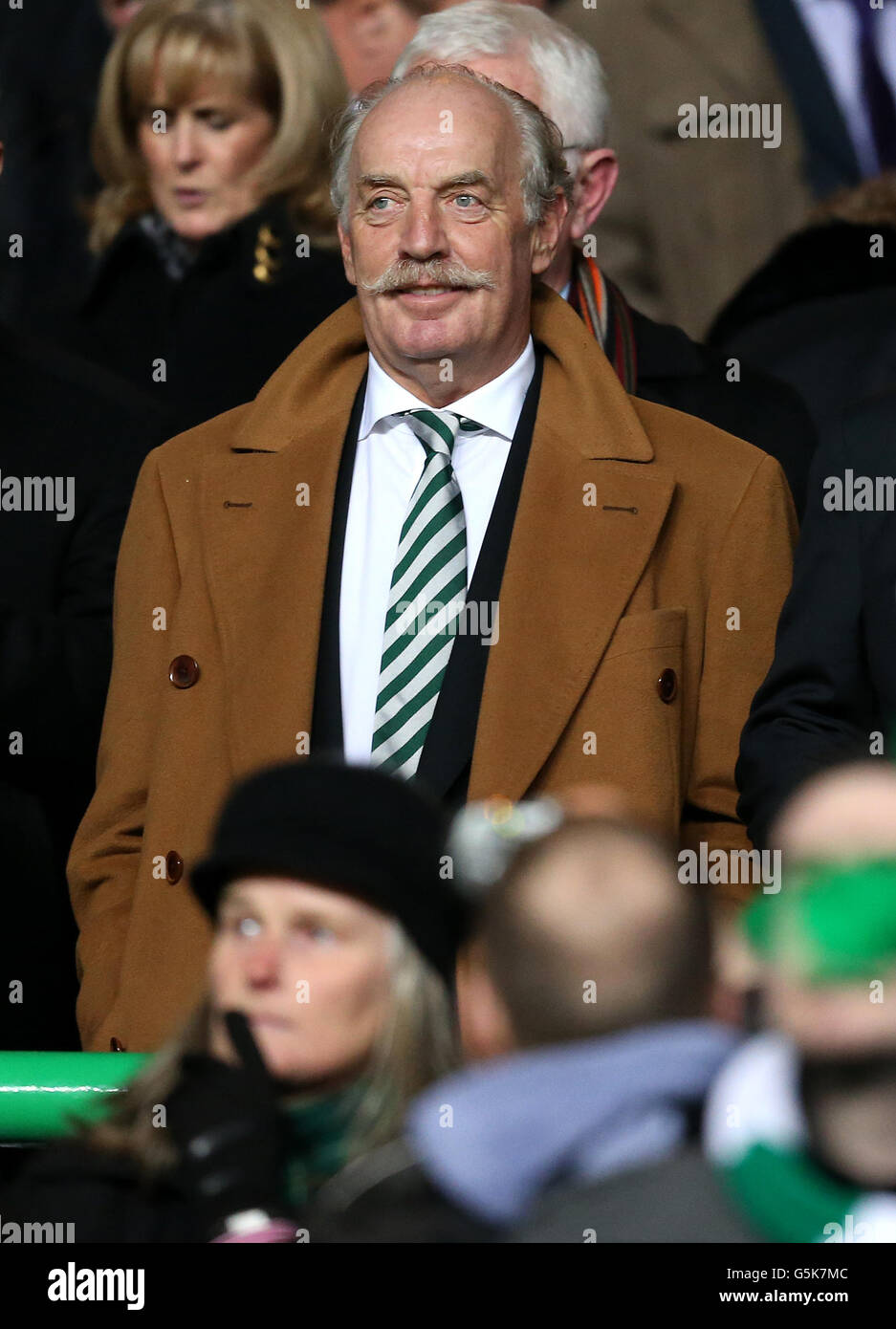 Celtics owner dermot desmond in the stands hi-res stock photography and ...