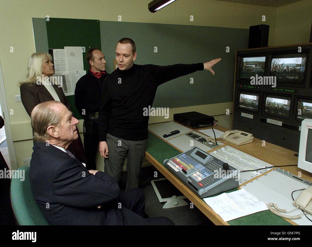 Television - Duke of Edinburgh meets cast and crew of BBC's "EastEnders ...