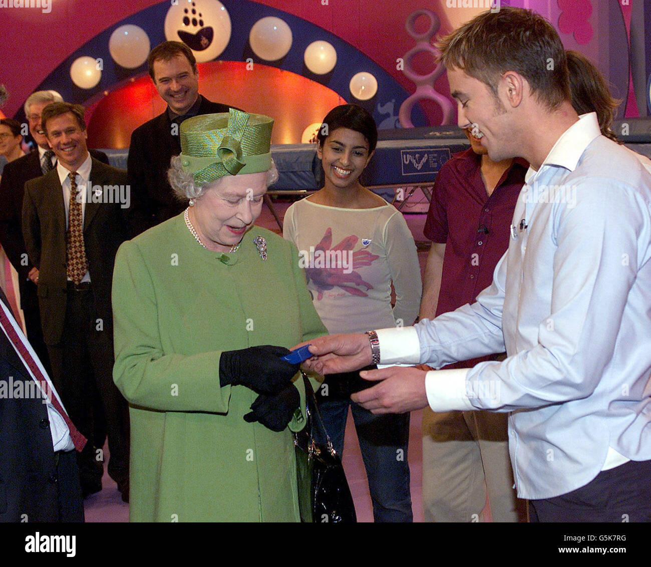 Blue Peter Queen Stock Photo - Alamy