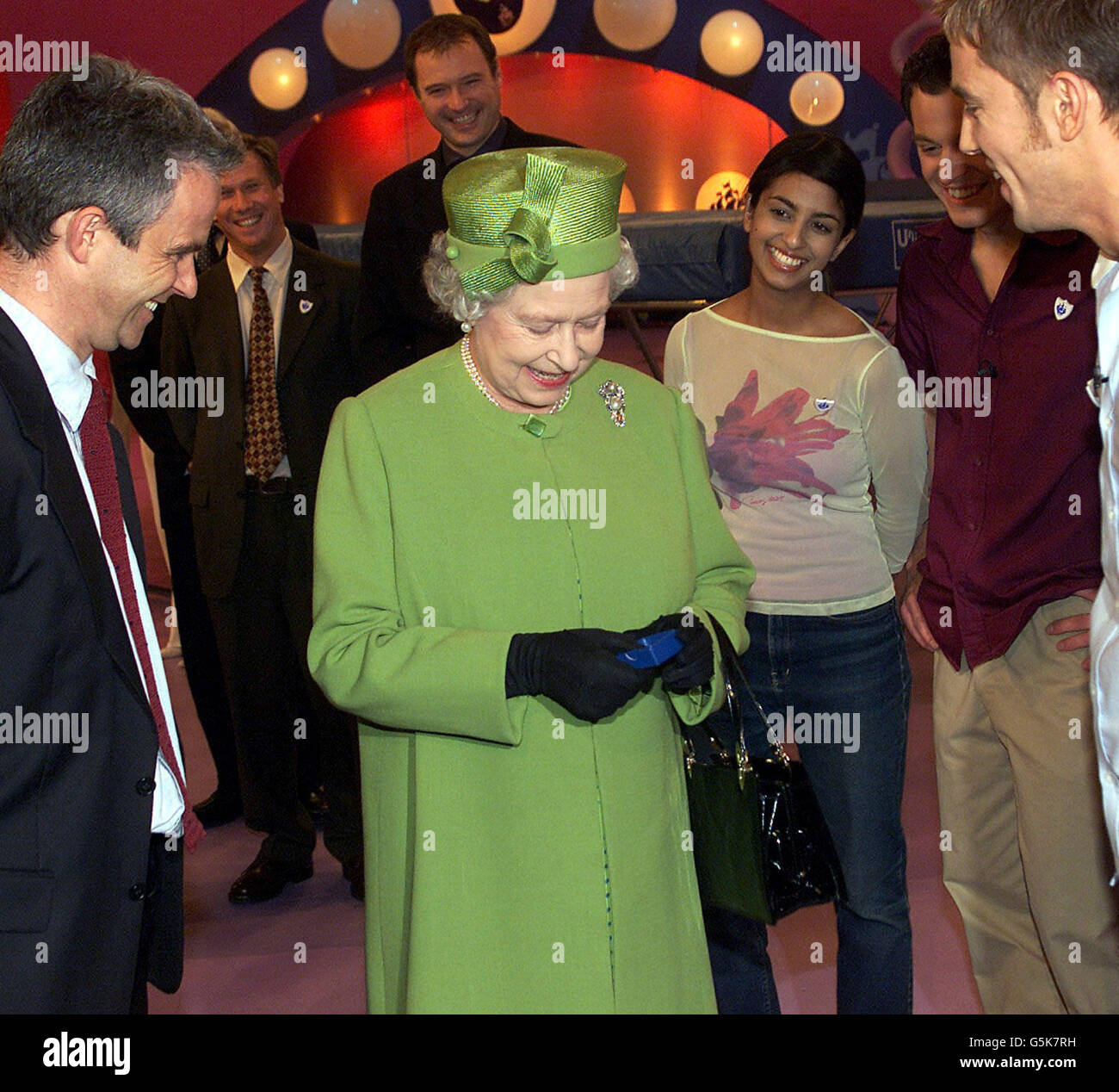 Blue Peter Queen Stock Photo - Alamy
