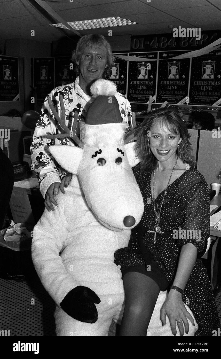 Broadcaster Chris Tarrant and co-presenter Kara Noble welcome Chris ...