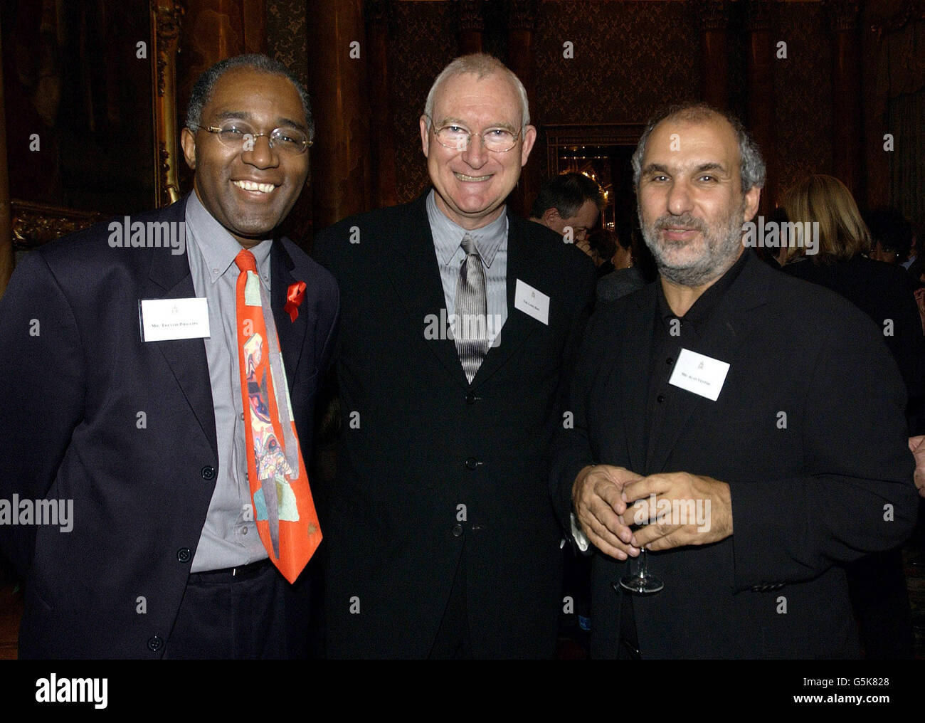 (L-R) Trevor Phillips, Sir John Birt and Alan Yentob at a reception for ...