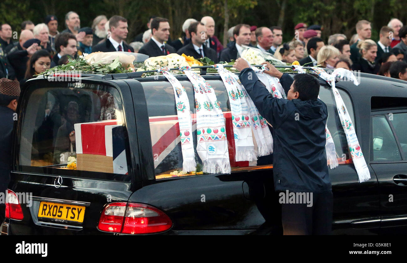 Repatriation of fallen servicemen Stock Photo - Alamy