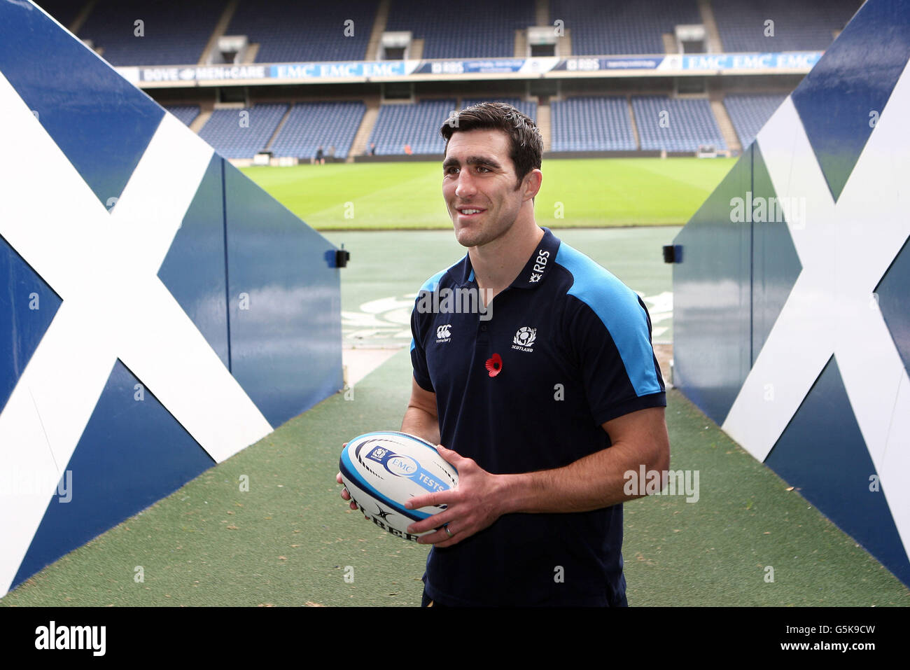 Scotland captain kelly brown following press conference murrayfield hi ...