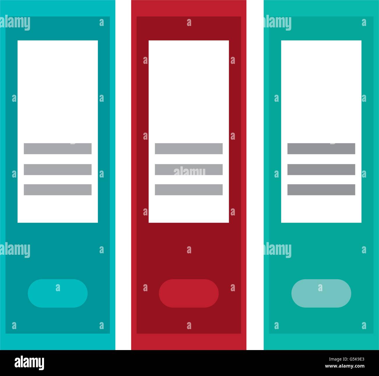 Lever arch folder Stock Vector Images - Alamy