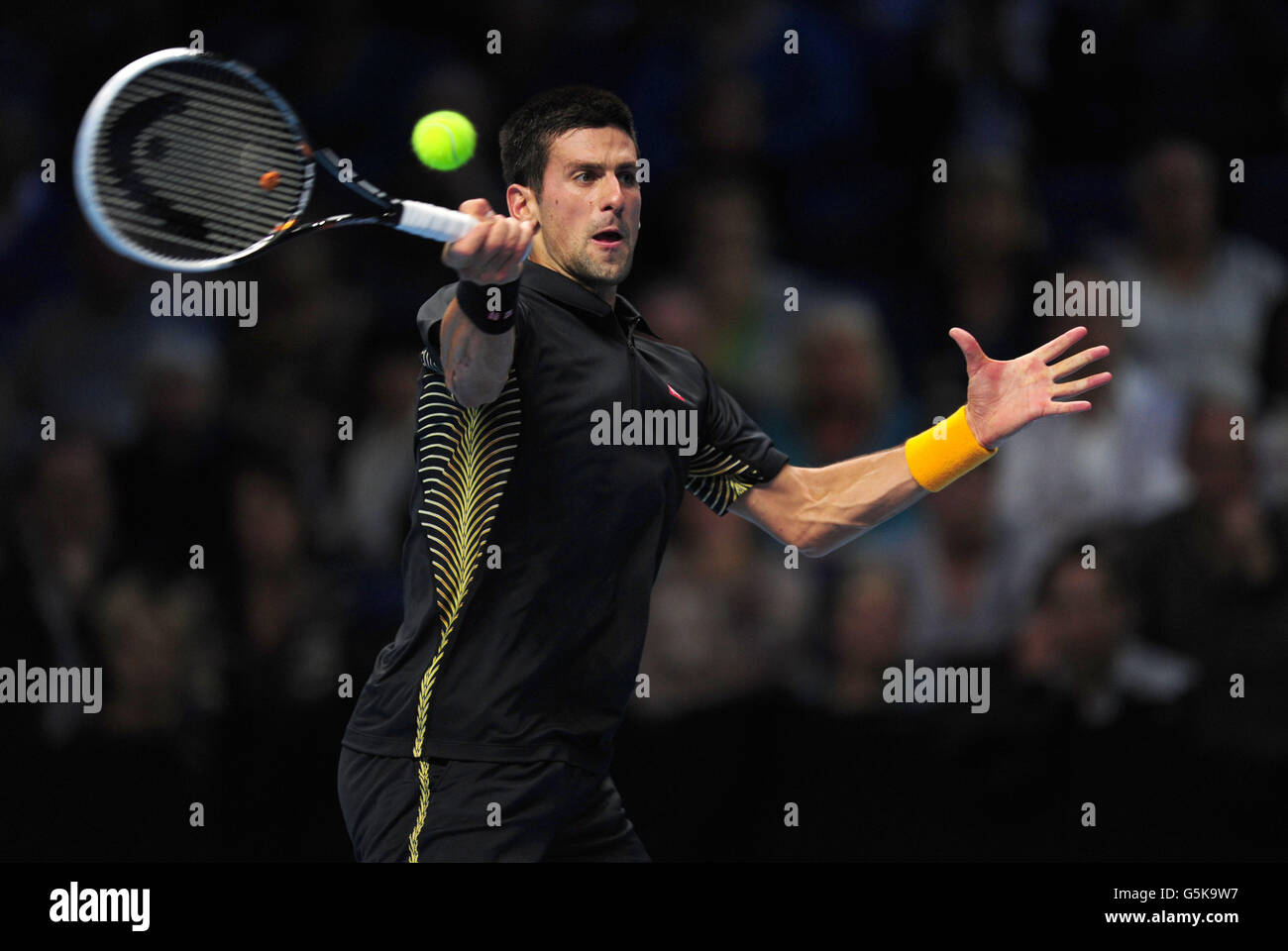 Tennis - Barclays ATP World Tour Finals - Day Five - O2 Arena Stock ...
