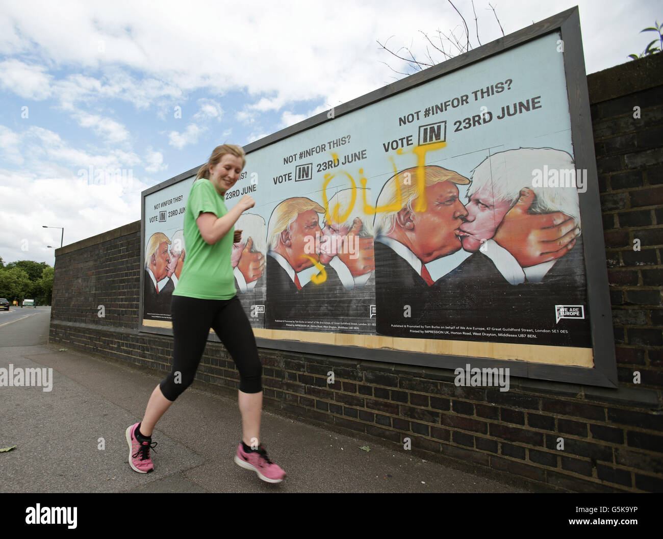 Referendum posters hi-res stock photography and images - Alamy
