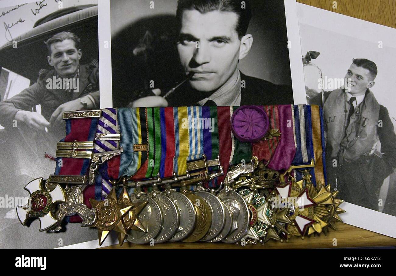 RAF Medals Auction Johnson Stock Photo - Alamy