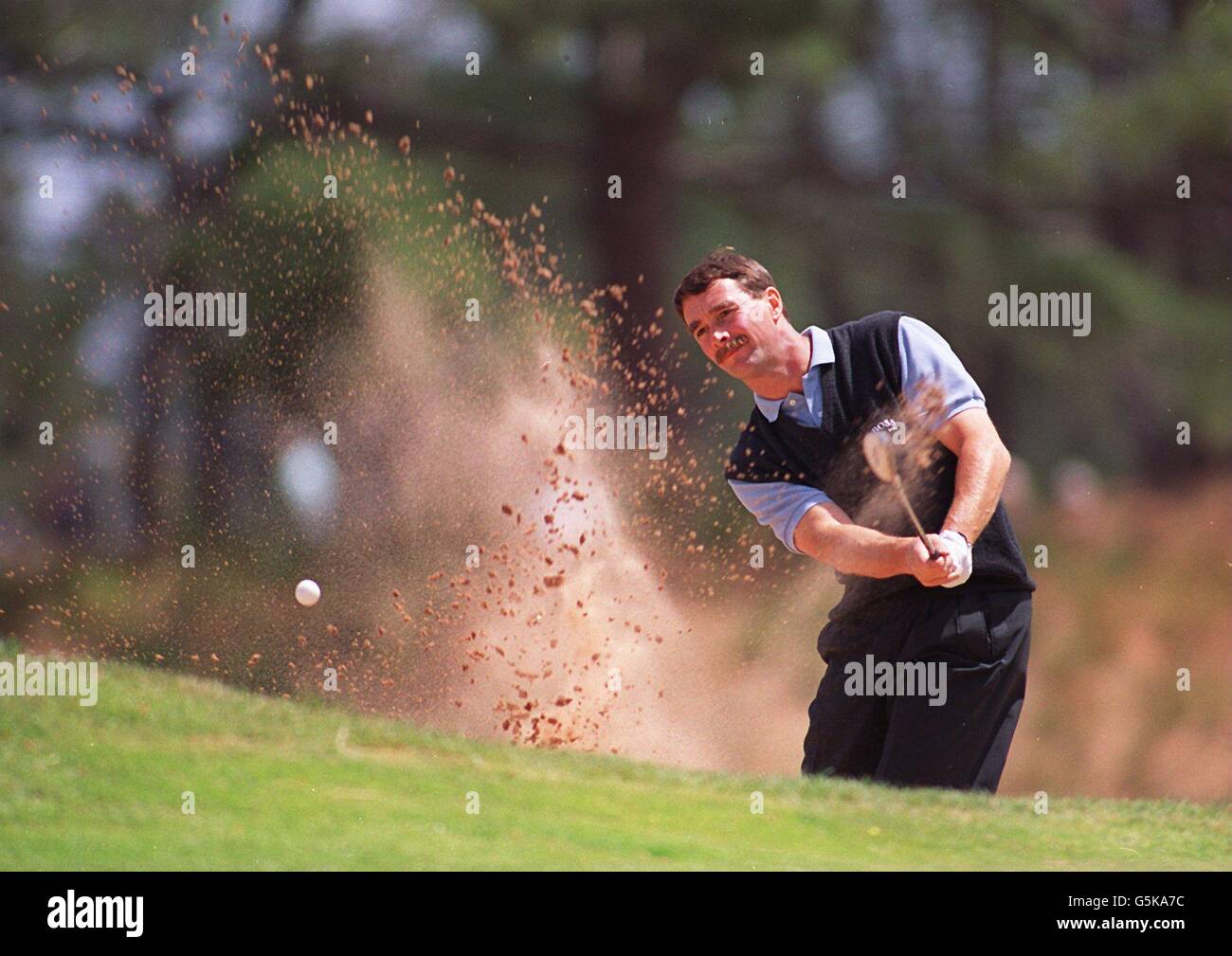 South Australian Open Golf - Nigel Mansell Stock Photo - Alamy