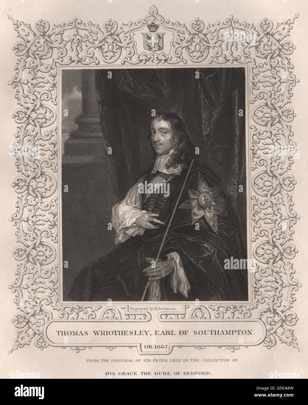 Wriothesley hi-res stock photography and images - Alamy