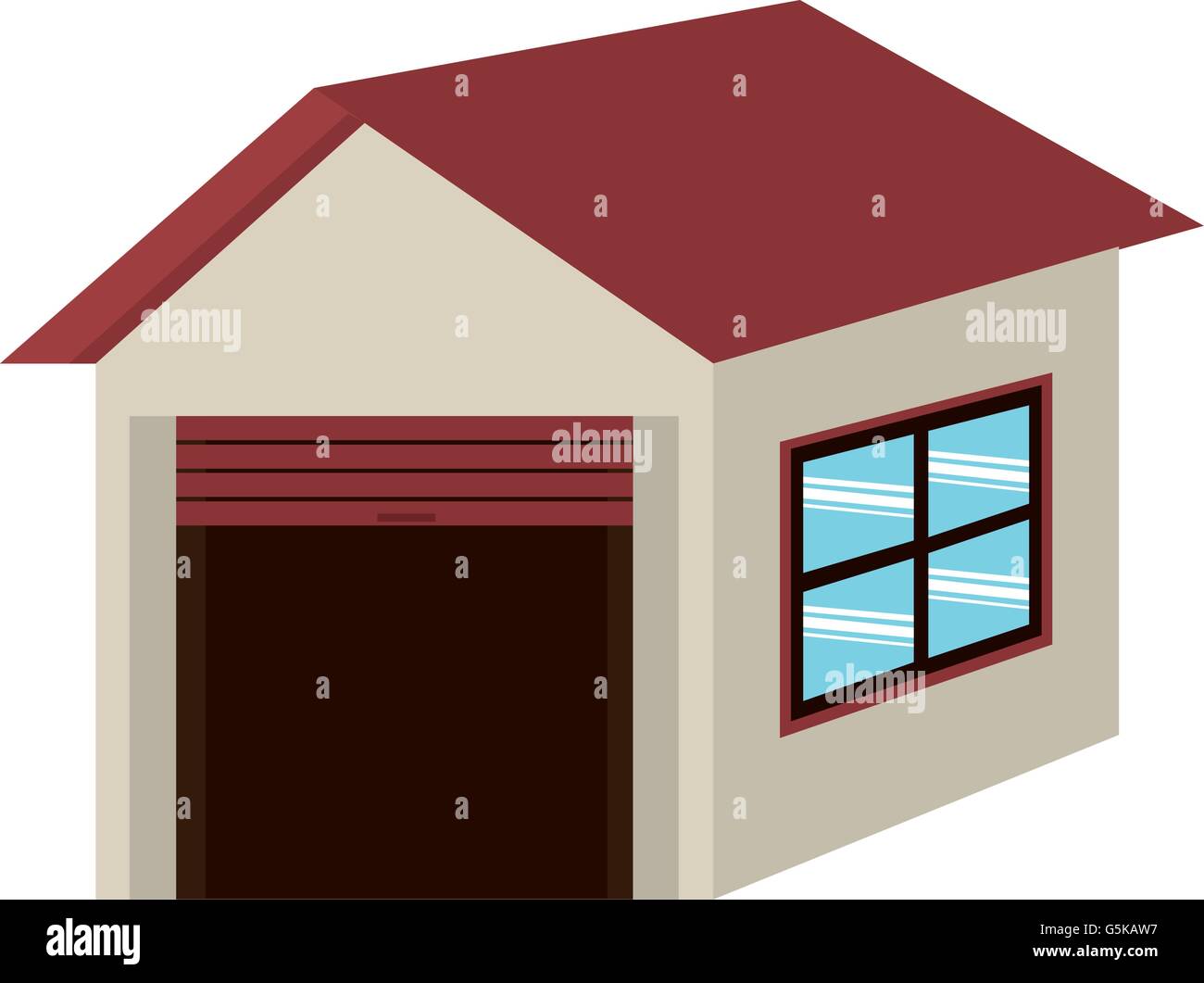 Grey building windows view Stock Vector Images - Alamy