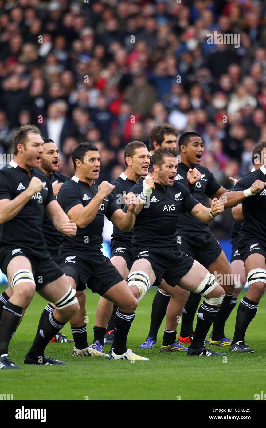Rugby Union - EMC Test - Scotland v New Zealand - Murrayfield. New ...
