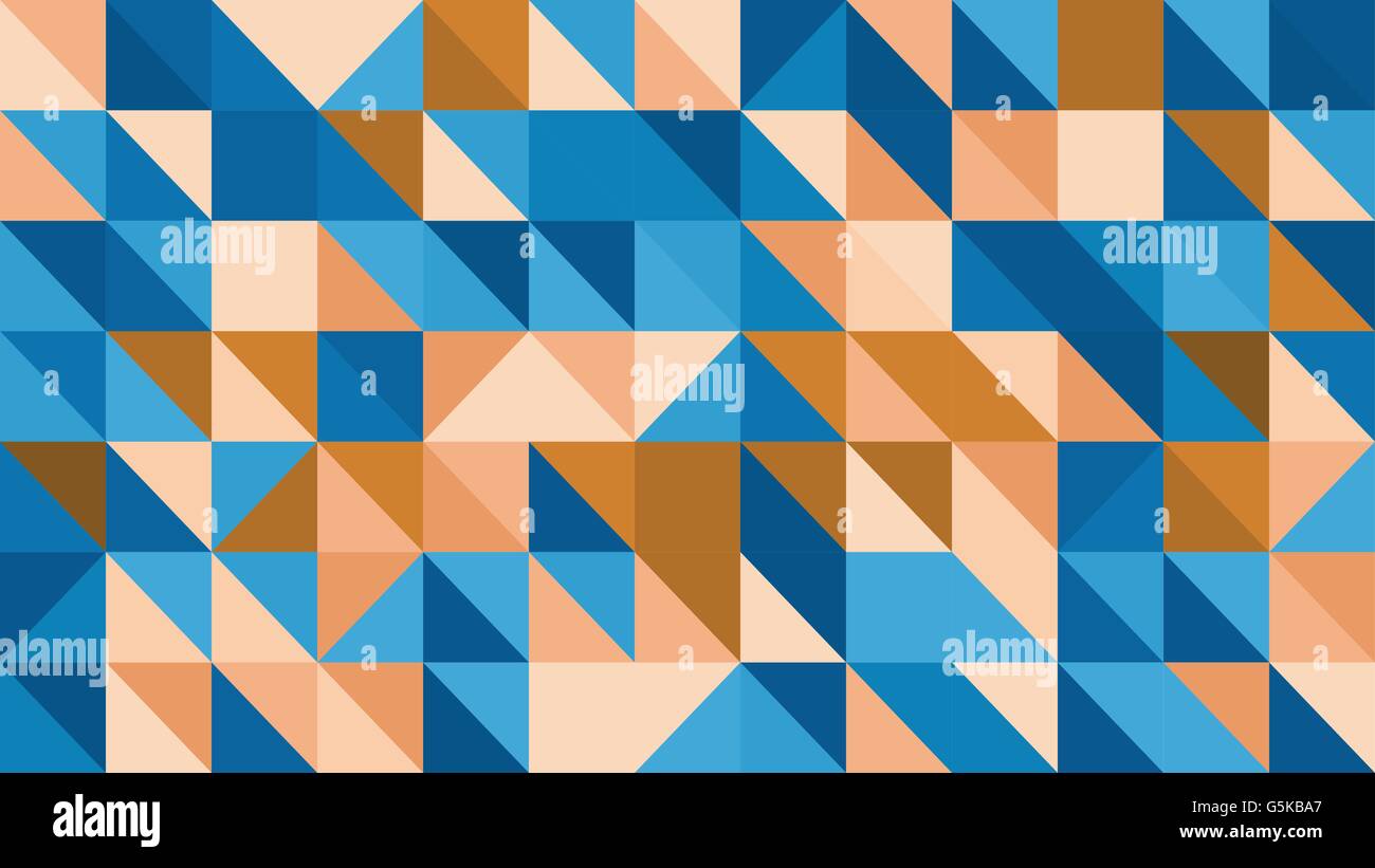 Abstract blue vector lowploly of many triangles background for use in ...