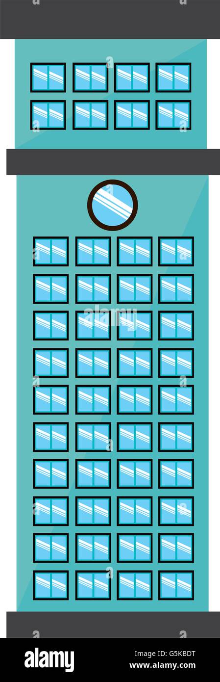 colorful tall building,vector graphic Stock Vector Image & Art - Alamy