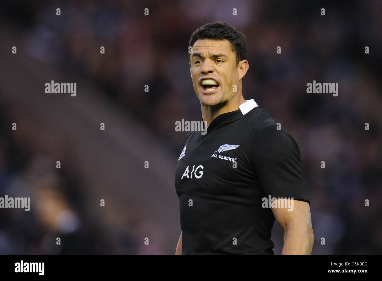 Rugby Union - EMC Test - Scotland v New Zealand - Murrayfield. Dan ...