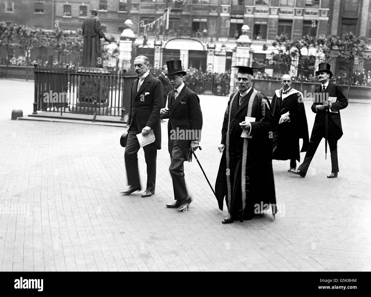 The Prince of Wales (later King Edward VII and Duke of Windsor) with ...
