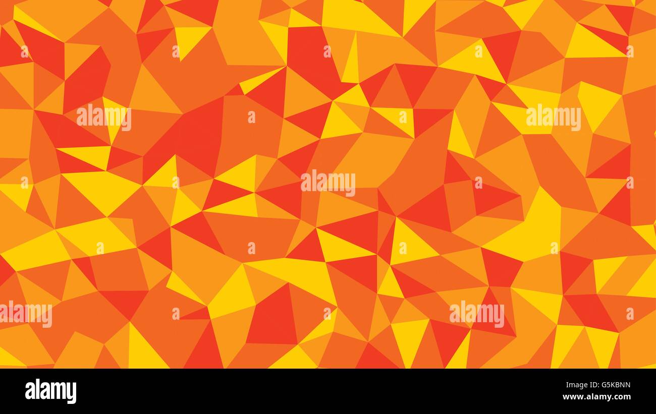 Abstract red orange vector lowploly of many triangles background for use in design Stock Vector ...