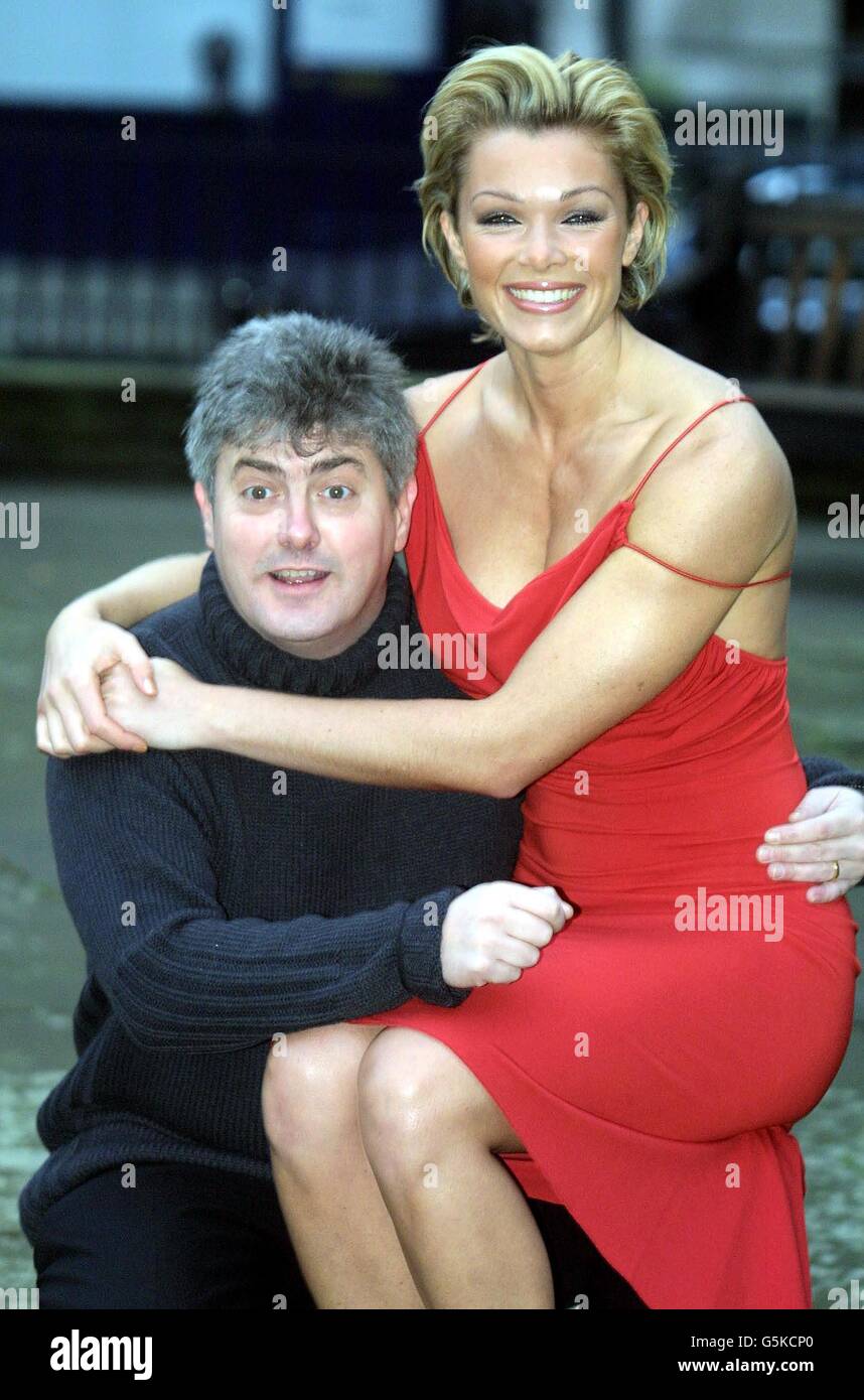 Model nell mcandrew photocall in golden square hi-res stock photography and images - Alamy