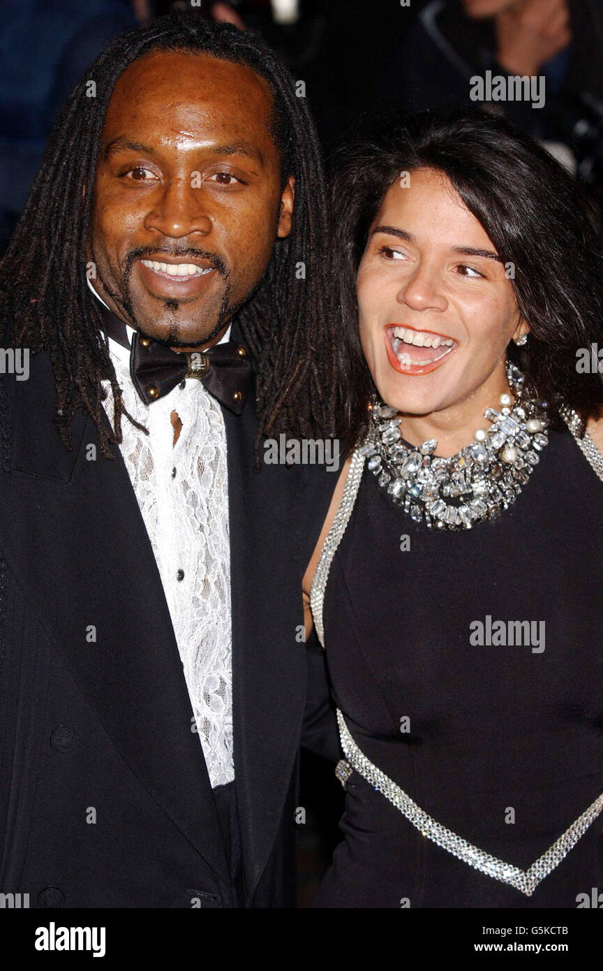 Ali premiere/Nigel Benn and wife Caroline Stock Photo - Alamy