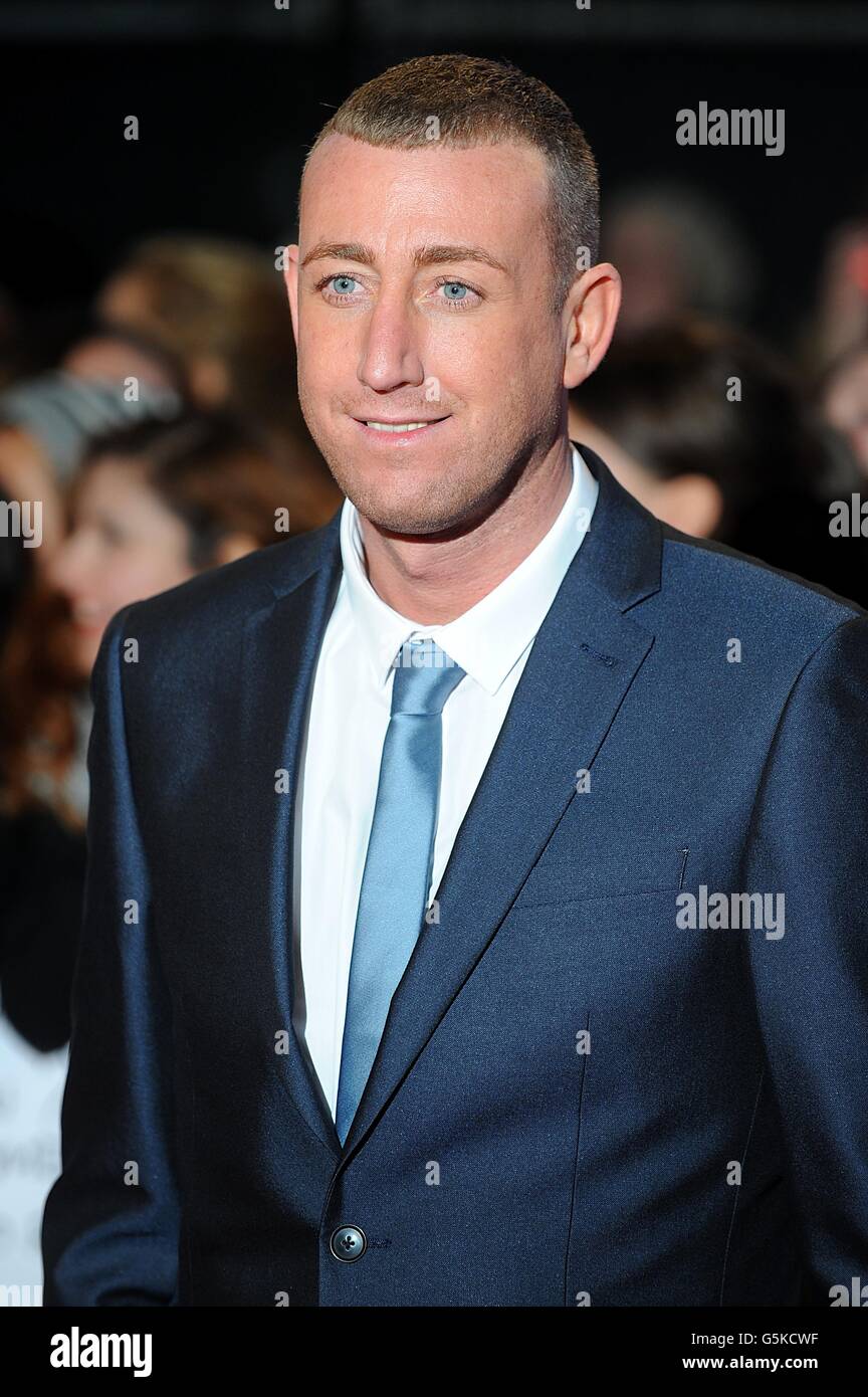 X Factor contestant Christopher Maloney arriving for the premiere of ...