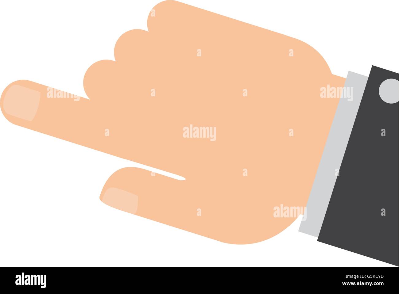 hand pointing with index finger Stock Vector Image & Art - Alamy