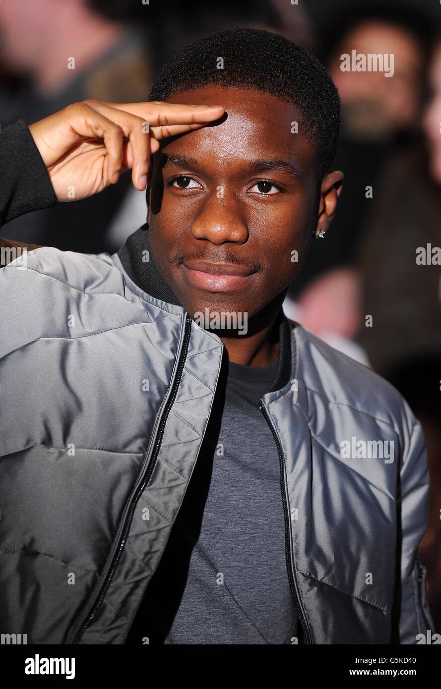 Tinchy Stryder arriving for the premiere of The Twilight Saga: Breaking ...