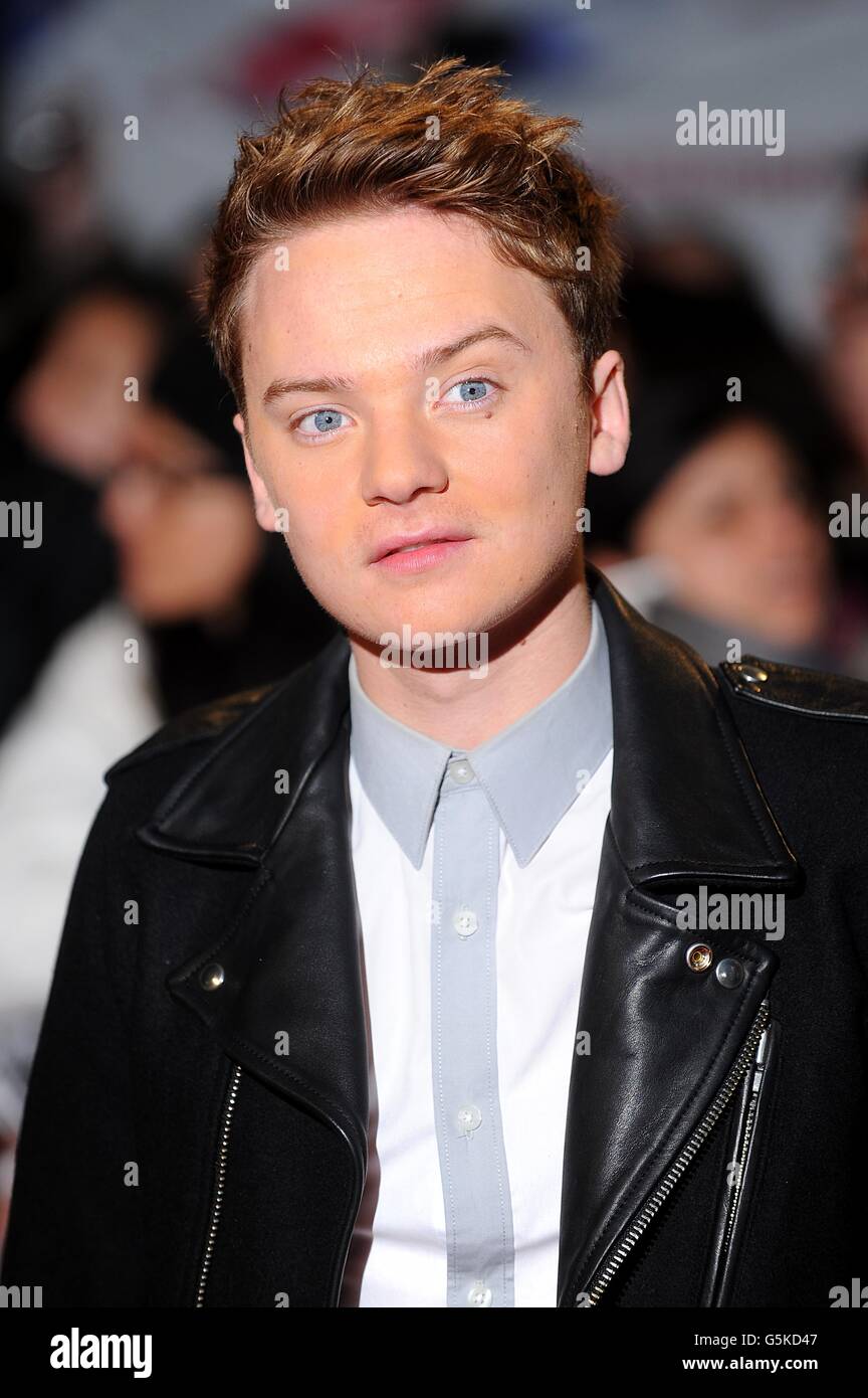 Conor Maynard arriving for the premiere of The Twilight Saga: Breaking ...